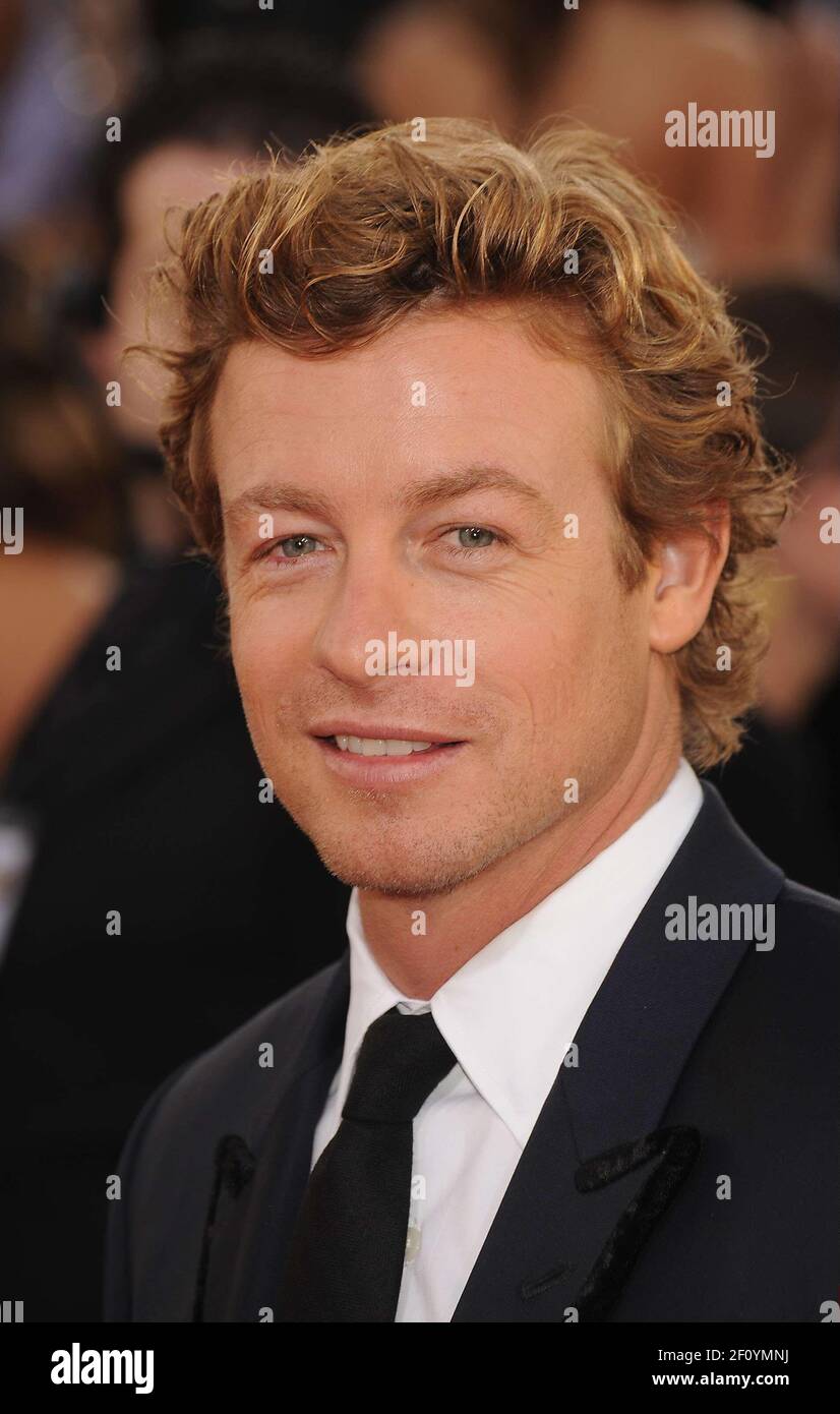 Simon Baker. 11 January 2009, California. The 66th Golden Globe Awards ...