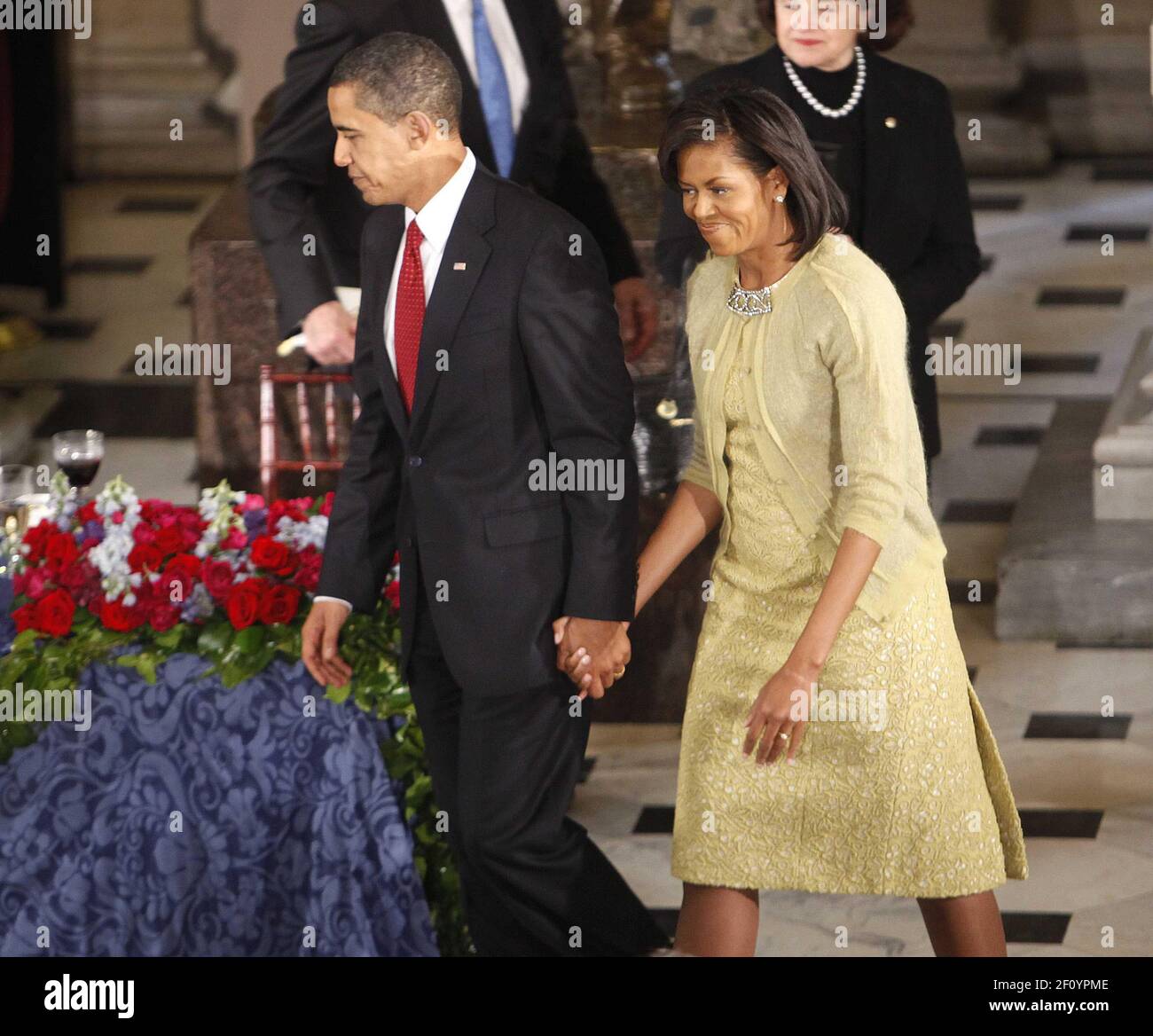 20 January 2009 - Washington, DC - President Barack Obama with first ...