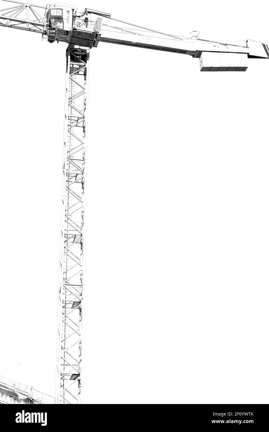 Crane in the sky Stock Photo - Alamy