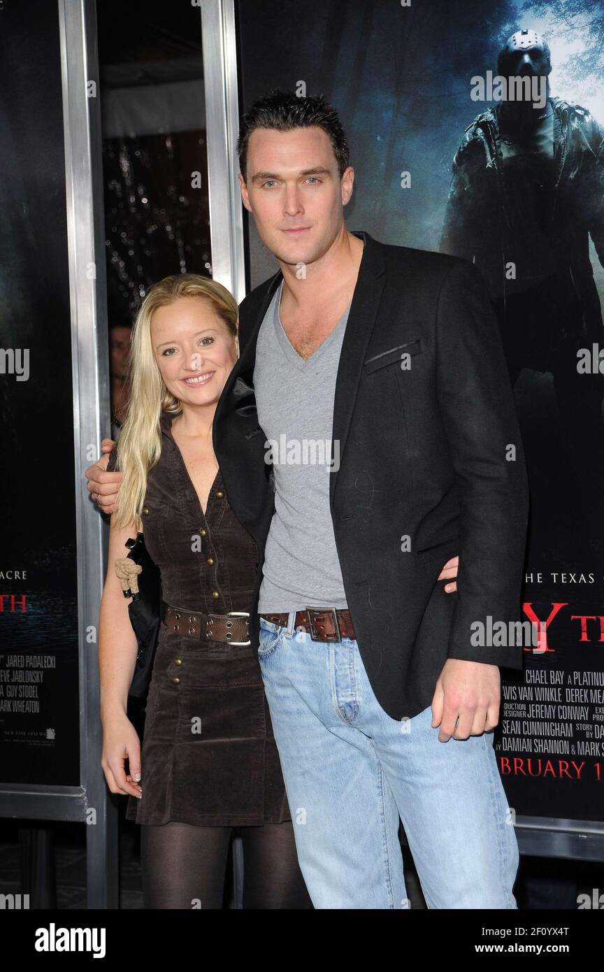 Lucy Davis and Nick Mennell. 9 February 2009, Hollywood, CA. Friday The ...
