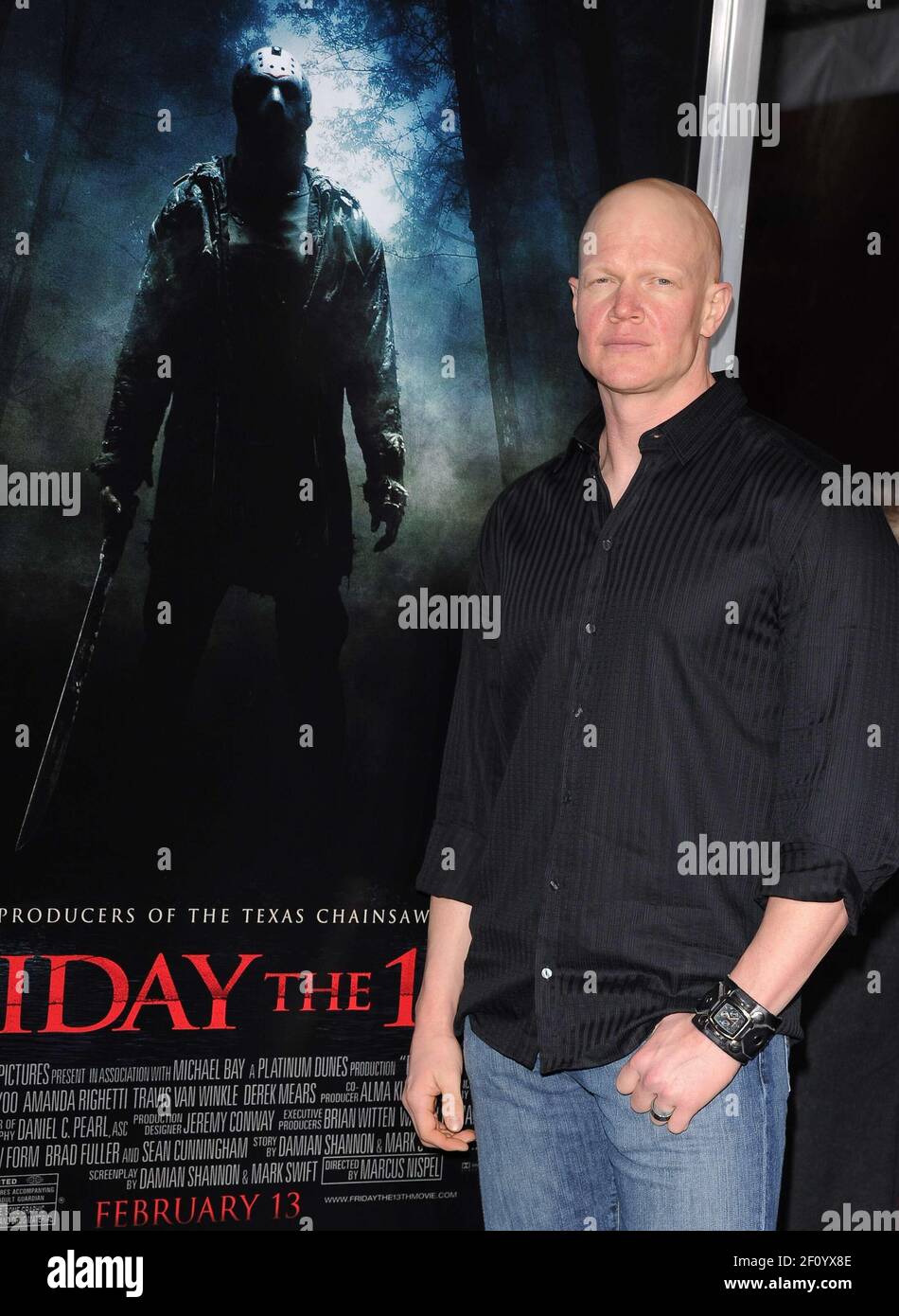 Derek Mears. 9 February 2009, Hollywood, CA. Friday The 13th Premiere ...