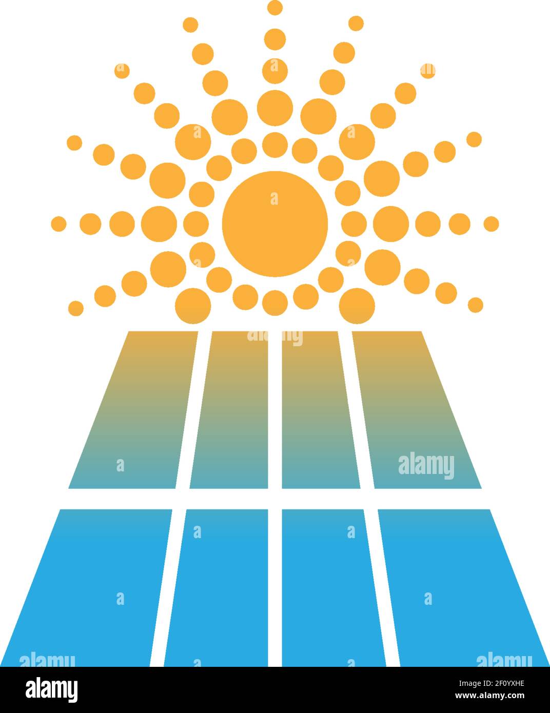 Solar power symbol lightning icon logo design vector illustrtation ...