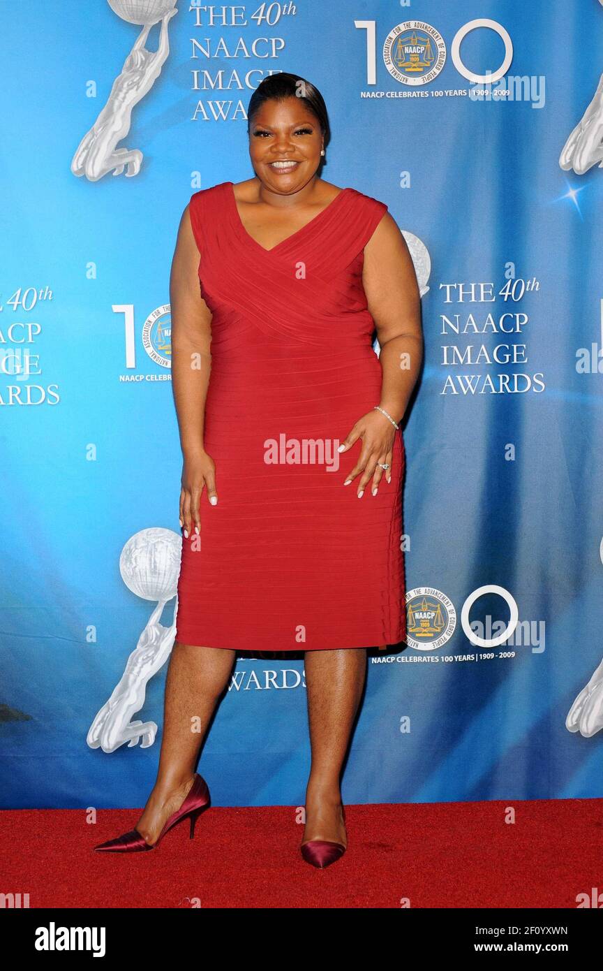 Mo'Nique. 12 February 2009, Los Angeles, CA. 40th NAACP Image Awards ...