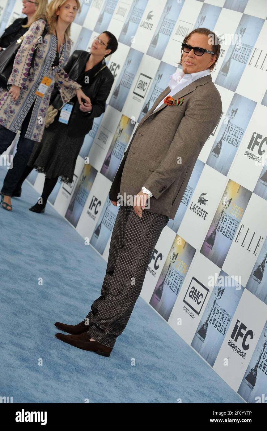 Mickey Rourke. 21 February 2009, Santa Monica, CA. 24th Annual Film ...