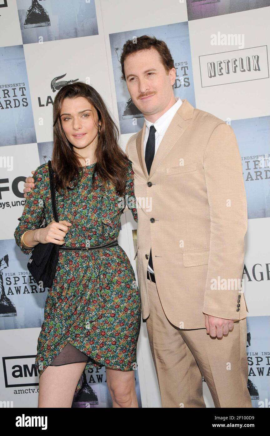 Director Darren Aronofsky and his wife Rachel Weisz. 21 February 2009 ...