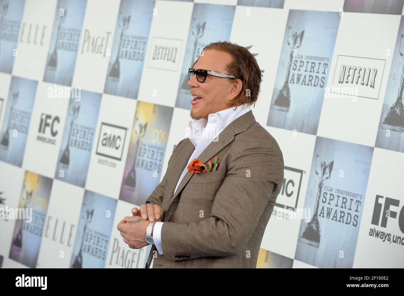 Mickey Rourke. 21 February 2009, Santa Monica, CA. 24th Annual Film ...
