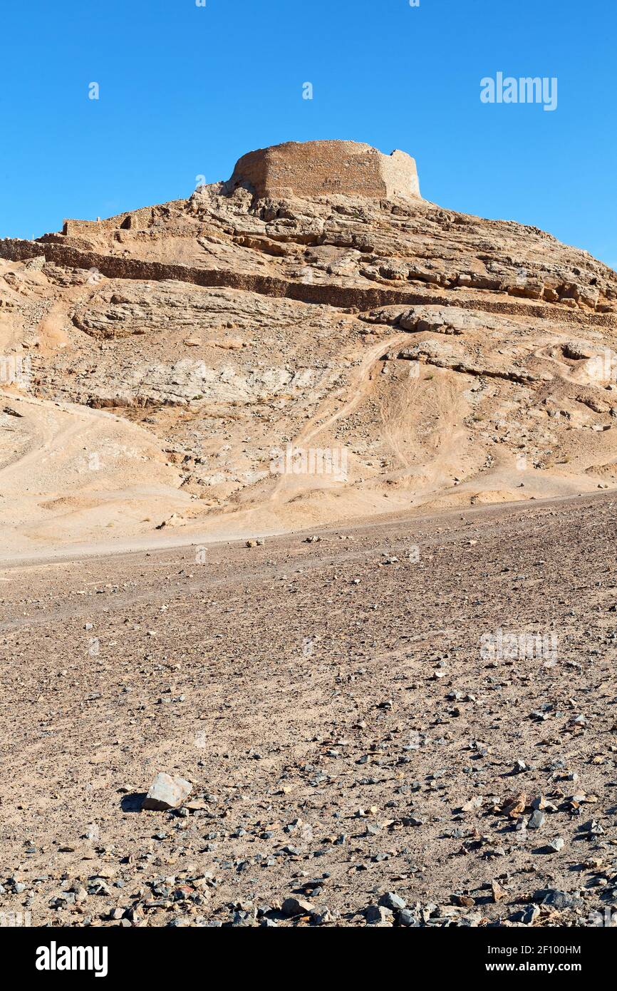 In iran the antique temple Stock Photo - Alamy