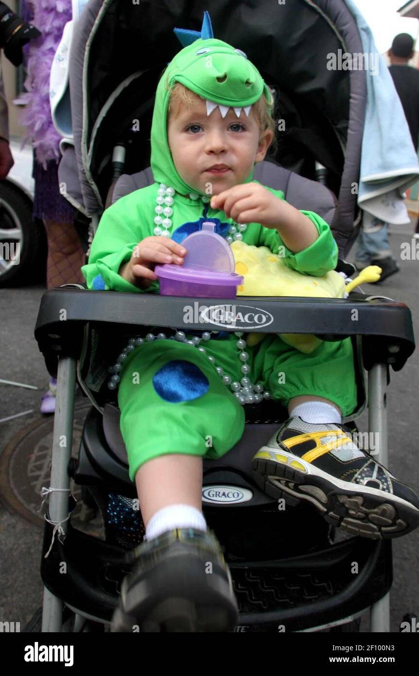 February 24 2009. New Orleans, Louisiana. Mardi Gras. Fat Tuesday ...