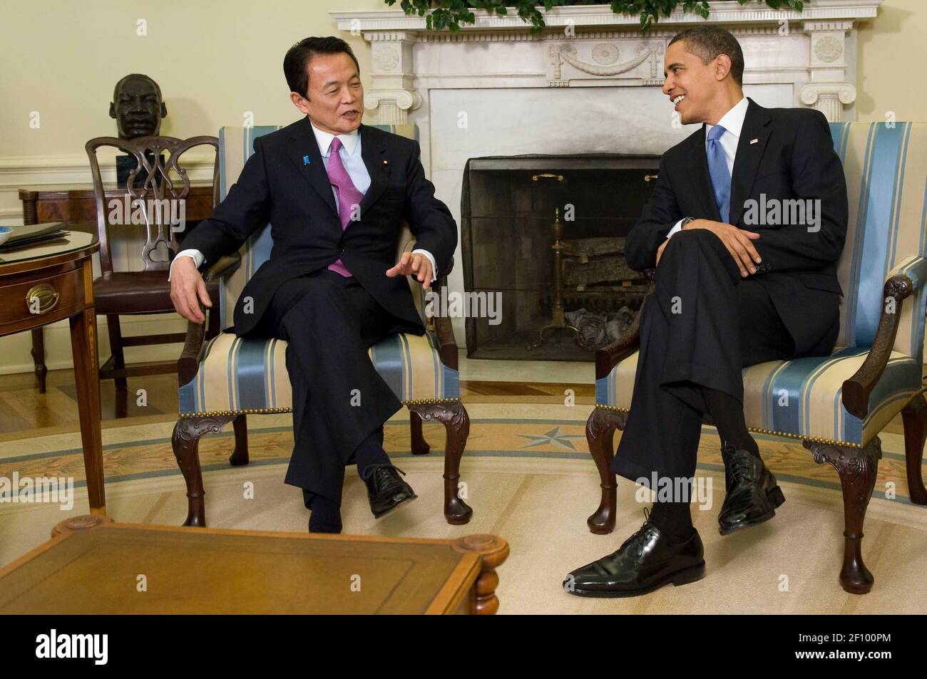 24 February 2009 - Washington, DC - President Barack Obama, right ...