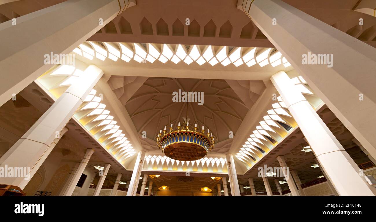 In iran inside the old antique mosque Stock Photo - Alamy