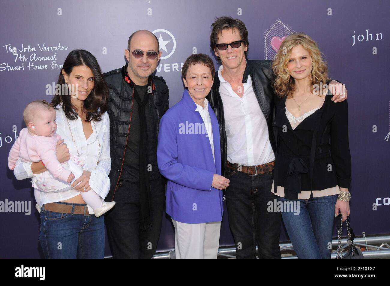 Joyce Varvatos, designer John Varvatos, Stuart House director Gail ...