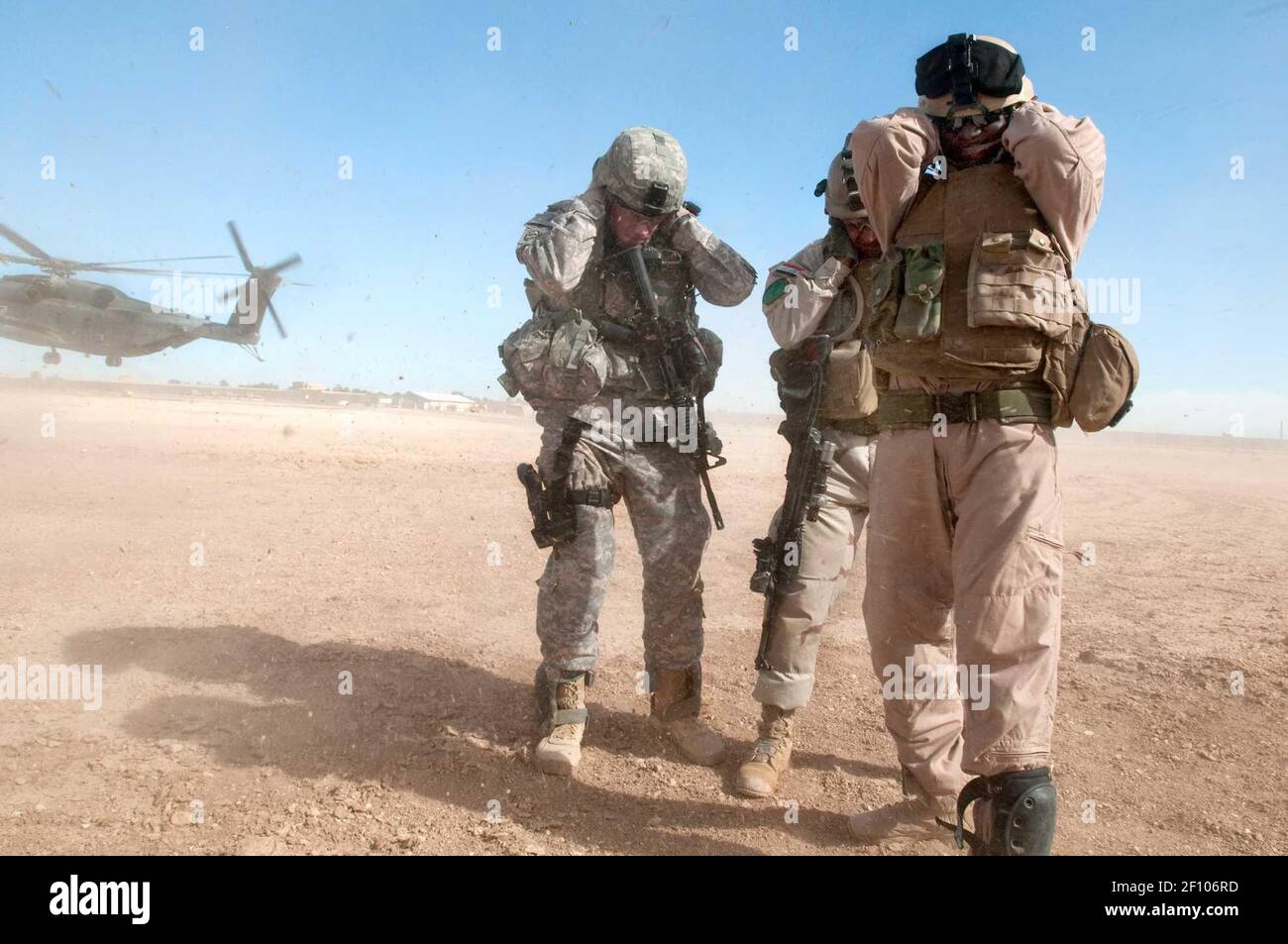 15 November 2009 - Anbar Province, Iraq - U.S. Army paratroopers and ...