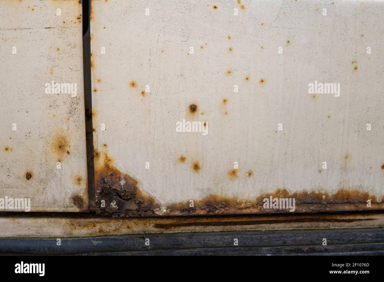Car with Rust and Corrosion, damage from road salt Stock Photo - Alamy