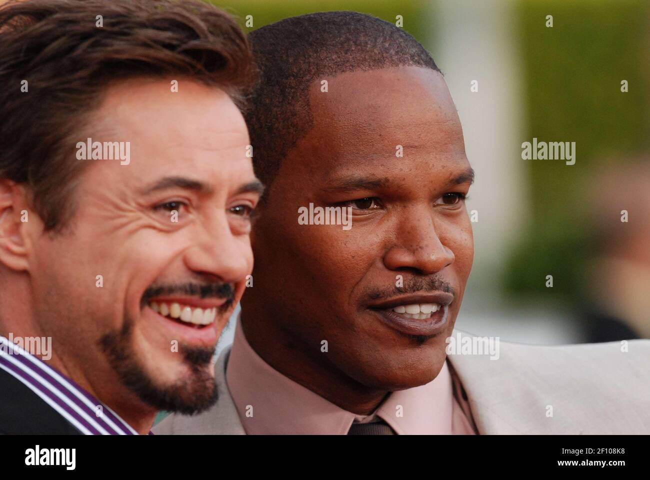 Jamie Foxx and Robert Downey Jr. 20 April, 2009, Los Angeles, CA. The ...