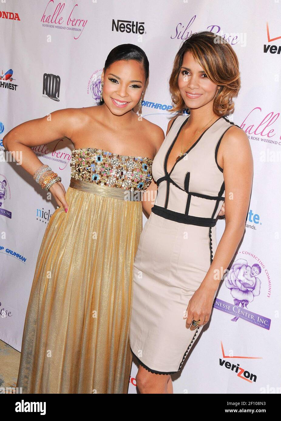 Ashanti and Halle Berry. 19 April, 2009, Beverly Hills, CA. 2009 ...