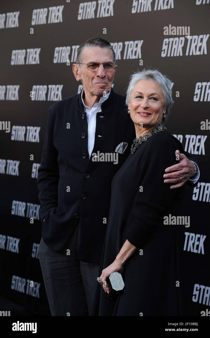 Leonard Nimoy and Wife Susan Bay. 30 April, 2009, Hollywood, CA ...