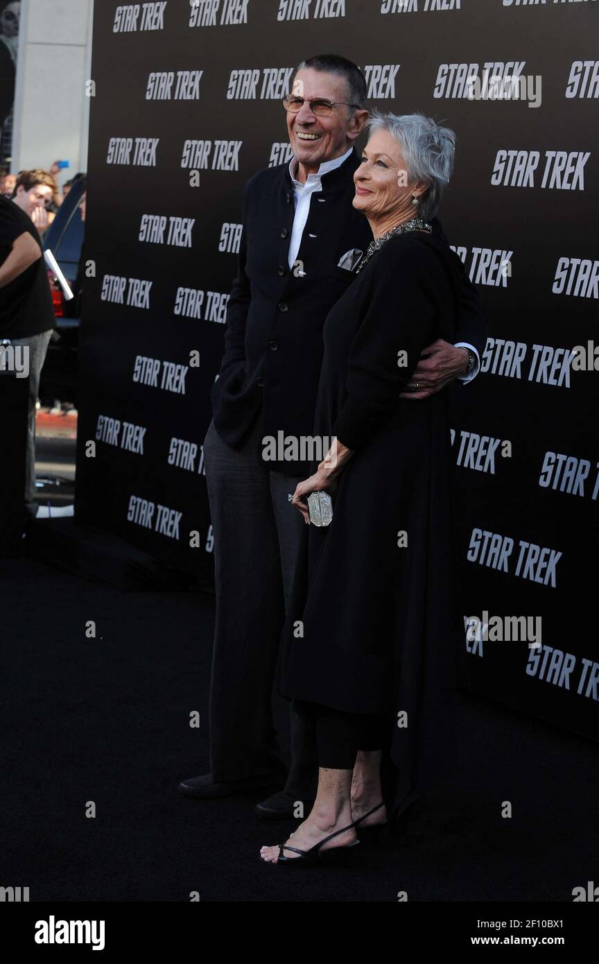Leonard Nimoy and Wife Susan Bay. 30 April, 2009, Hollywood, CA ...