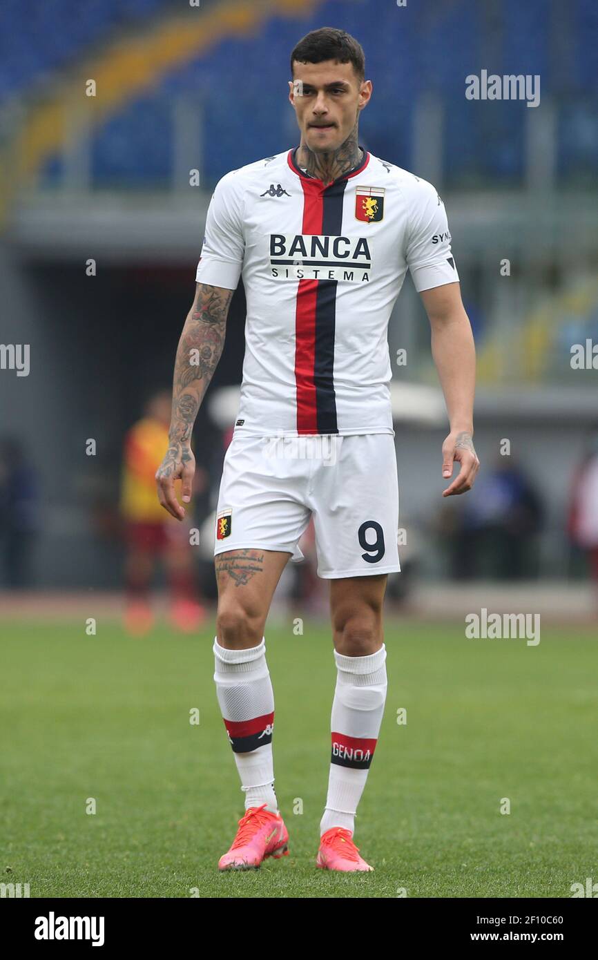 Rome, Italy. 07th Mar, 2021. ROME, Italy - 07.03.2021: SCAMACCA (GENOA ...