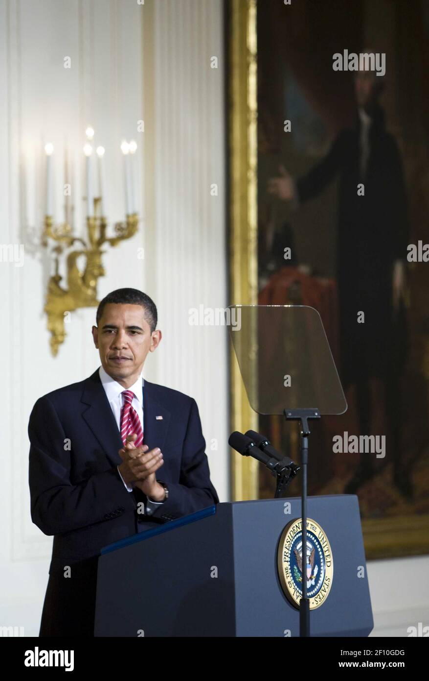 20 May 2009 Ã Washington, D.C. Ã President Barack Obama speaks during a ...
