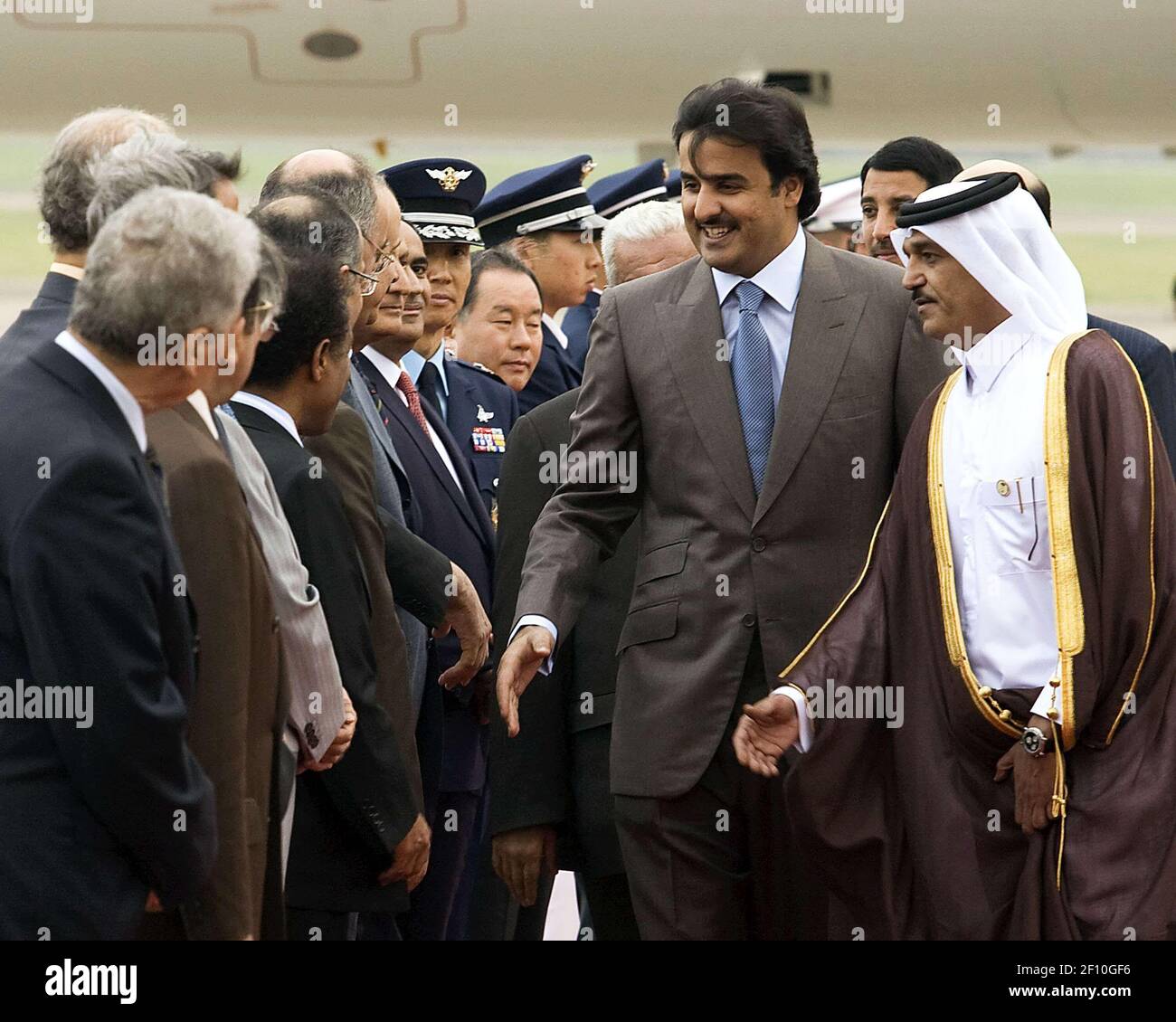 Hamad Bin Khalifa Al Thani Young
