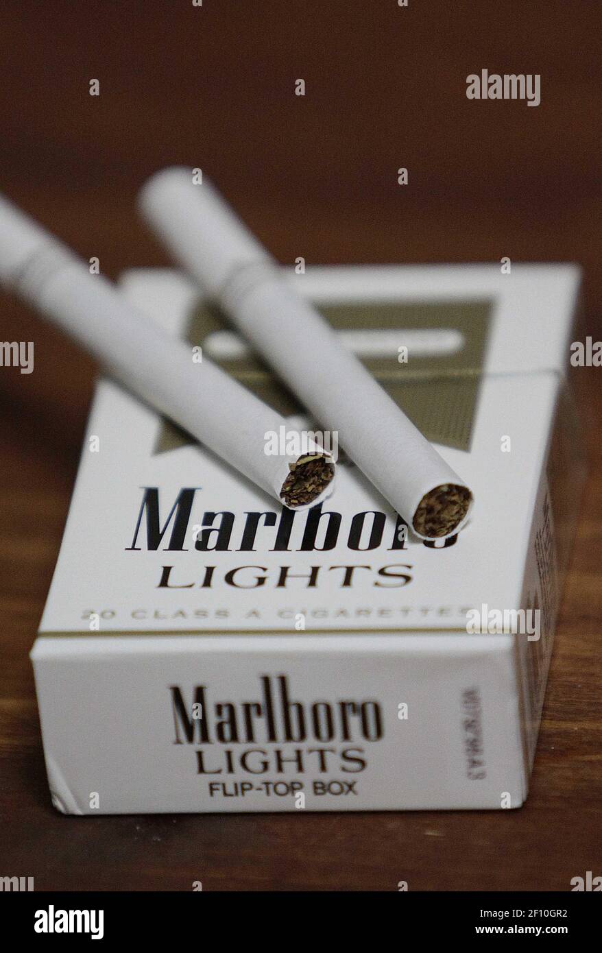 Marlboro Lights Cigarette Box