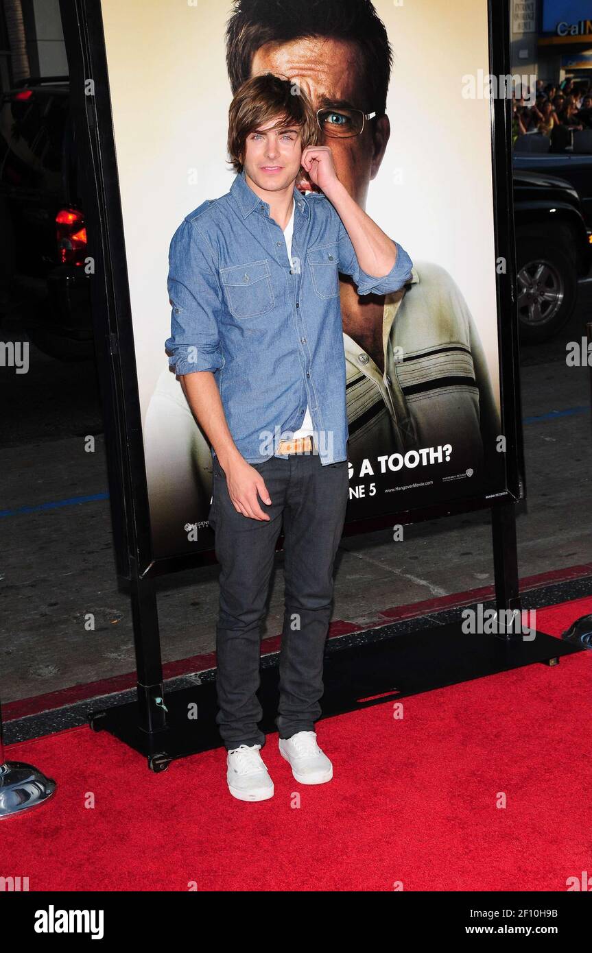 Zac Efron. 2 June 2009, Hollywood, CA. The Hangover Premiere held at ...