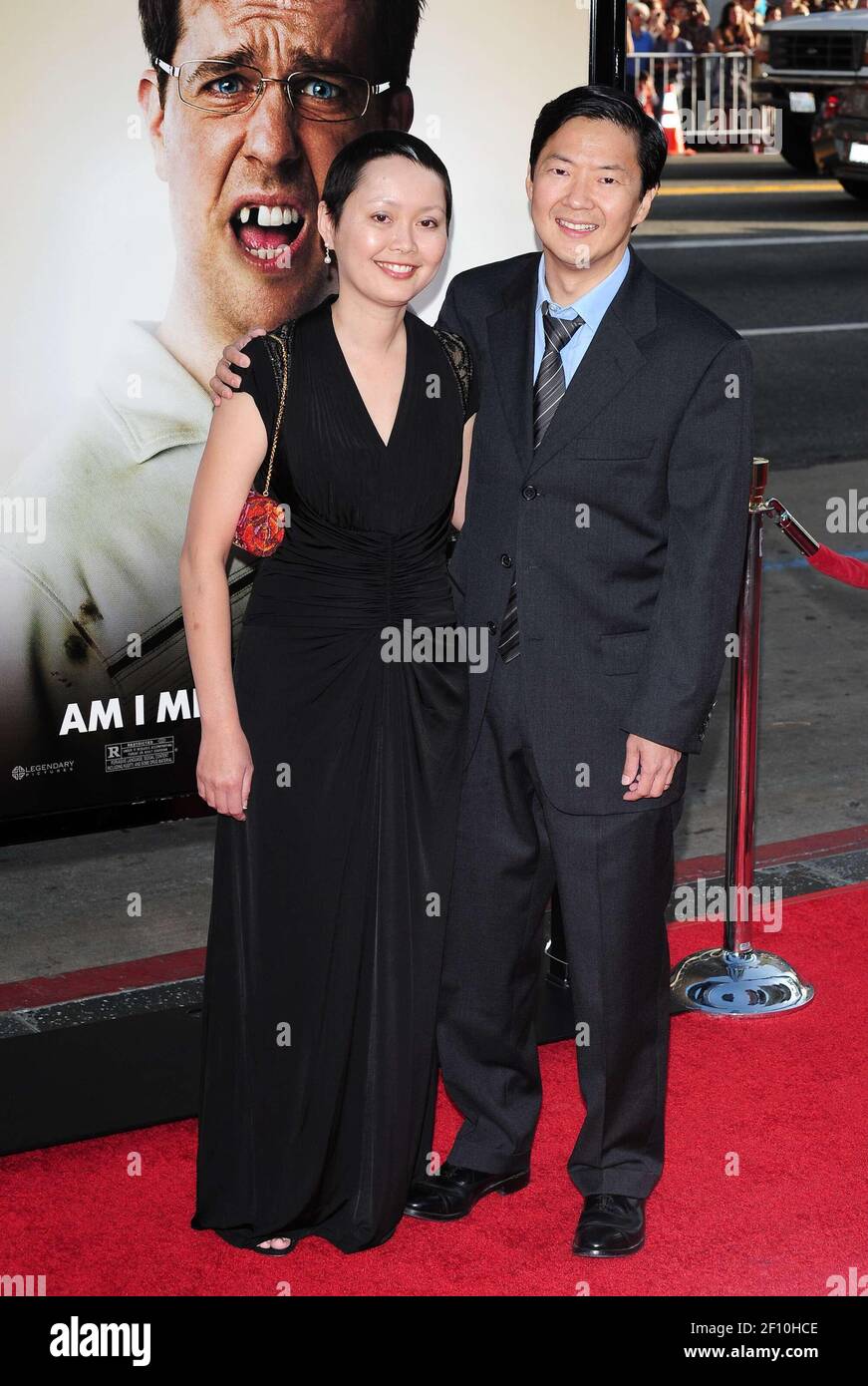 Ken Jeong and wife. 2 June 2009, Hollywood, CA. The Hangover Premiere ...