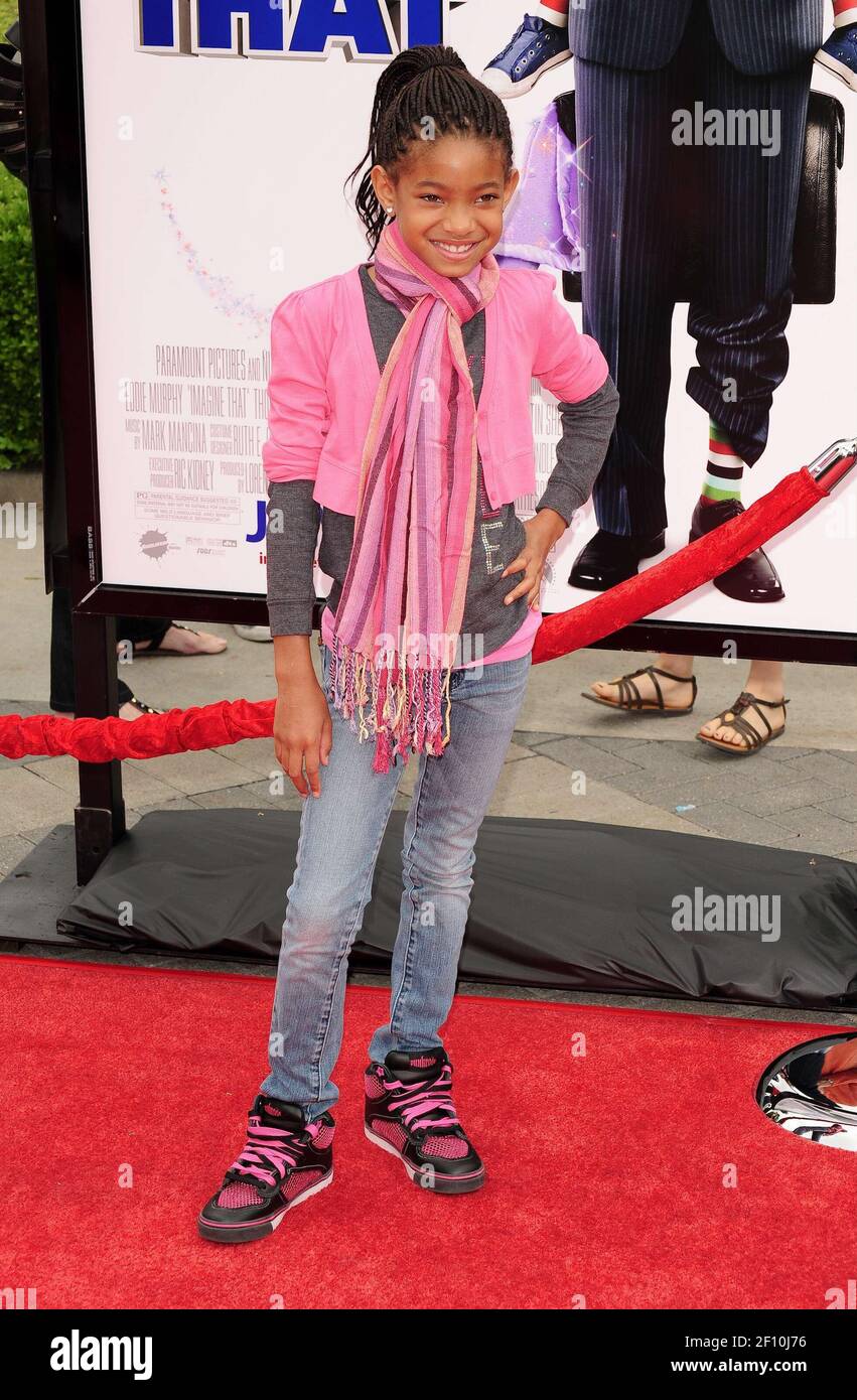 Willow Smith. 6 June 2009, Los Angeles, CA. Imagine That Premiere held ...