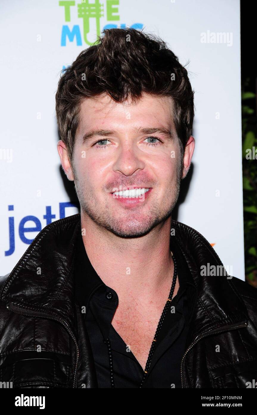 Robin Thicke. 17 June 2009, Hollywood, CA. JetBlue Launches LAX with ...