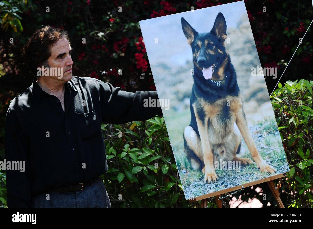 Image of Trakr. 17 June 2009, Los Angeles, CA. Retired Police Officer ...