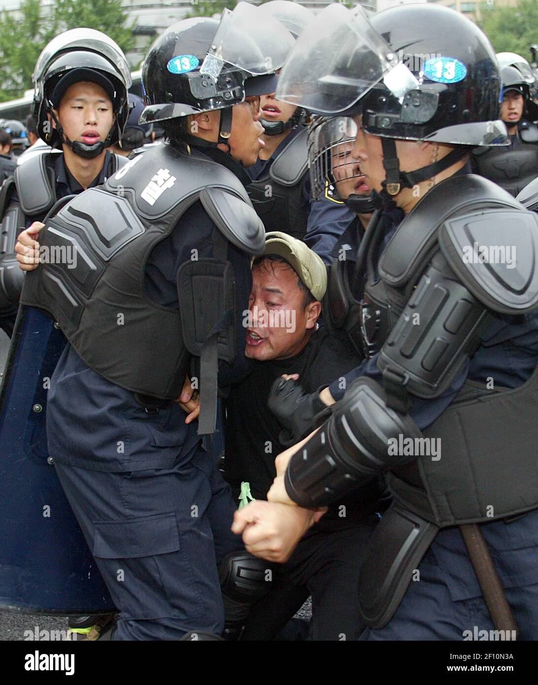 Korean Riot Police