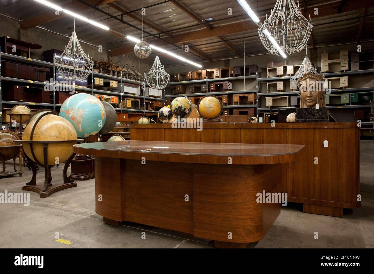 Original desk from Howard Hughes. 20 June 2009, North Hollywood, CA ...