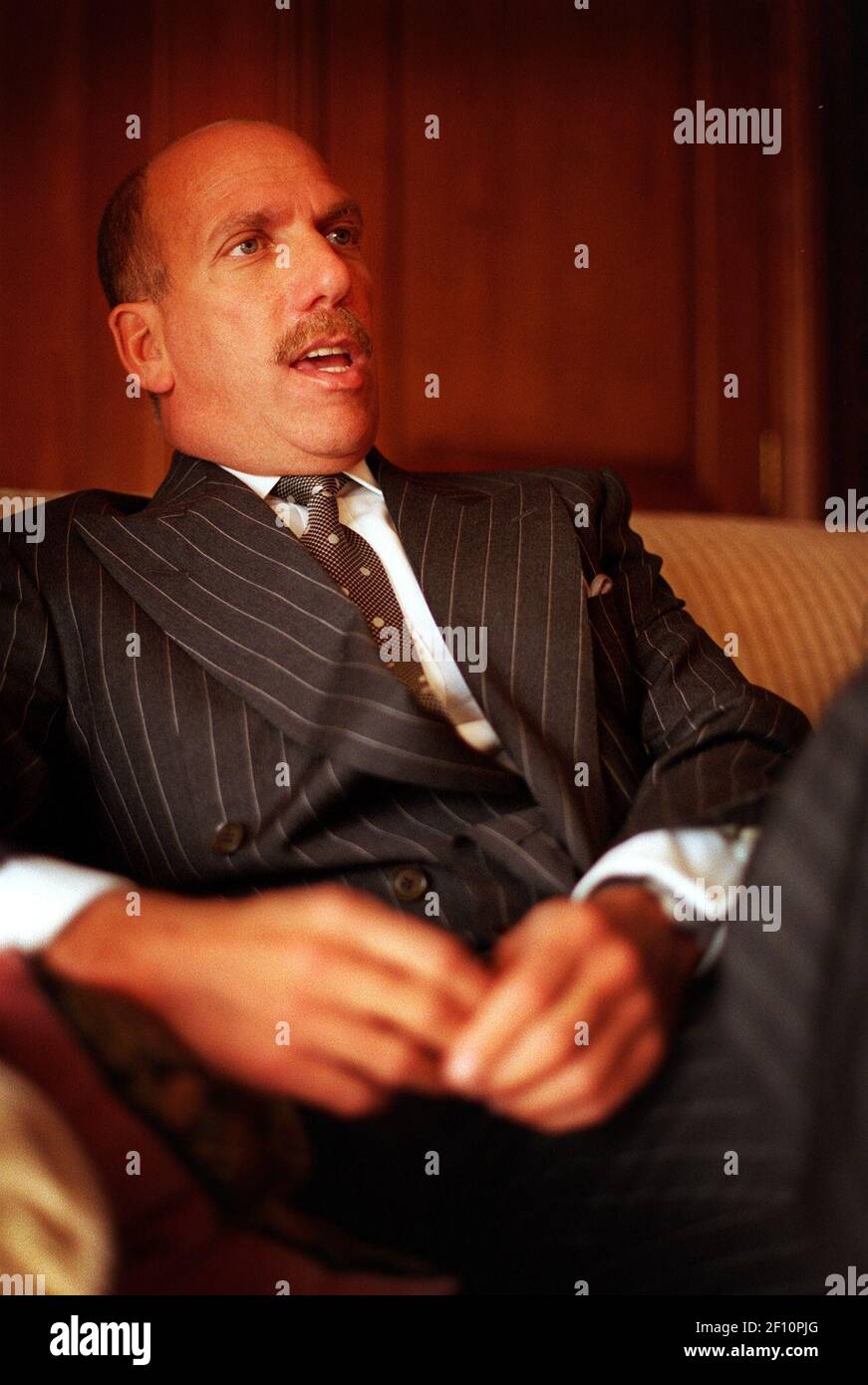 BOB SILLERMAN, CEO OF SFX OCTOBER 1999WHO HAVE JUST ADDED APPOLO TO ...