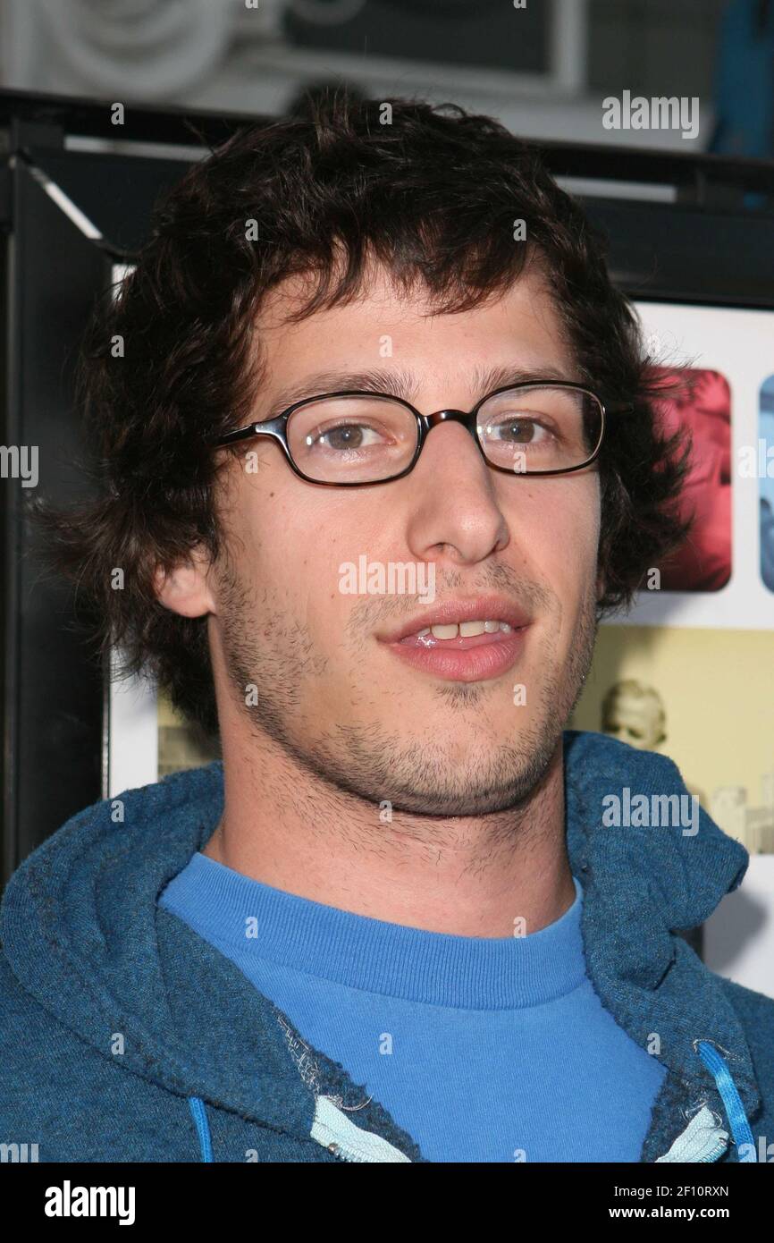 28 July 2009Ã Silver Lake, California- Actor Andy Samberg arrives to ...