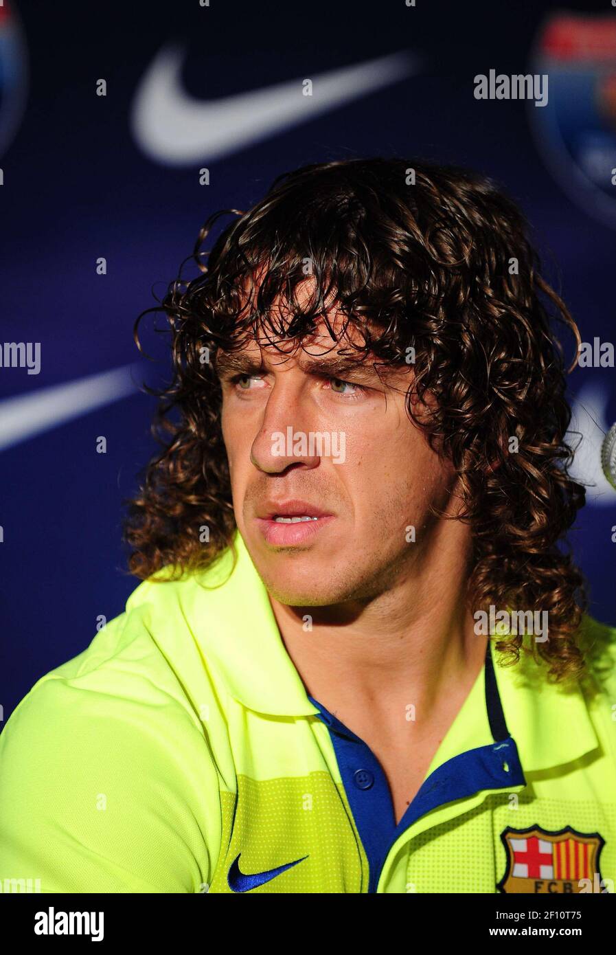 FC Barcelona Captain, defender Carles Puyol. 30 July 2009, Los Angeles ...