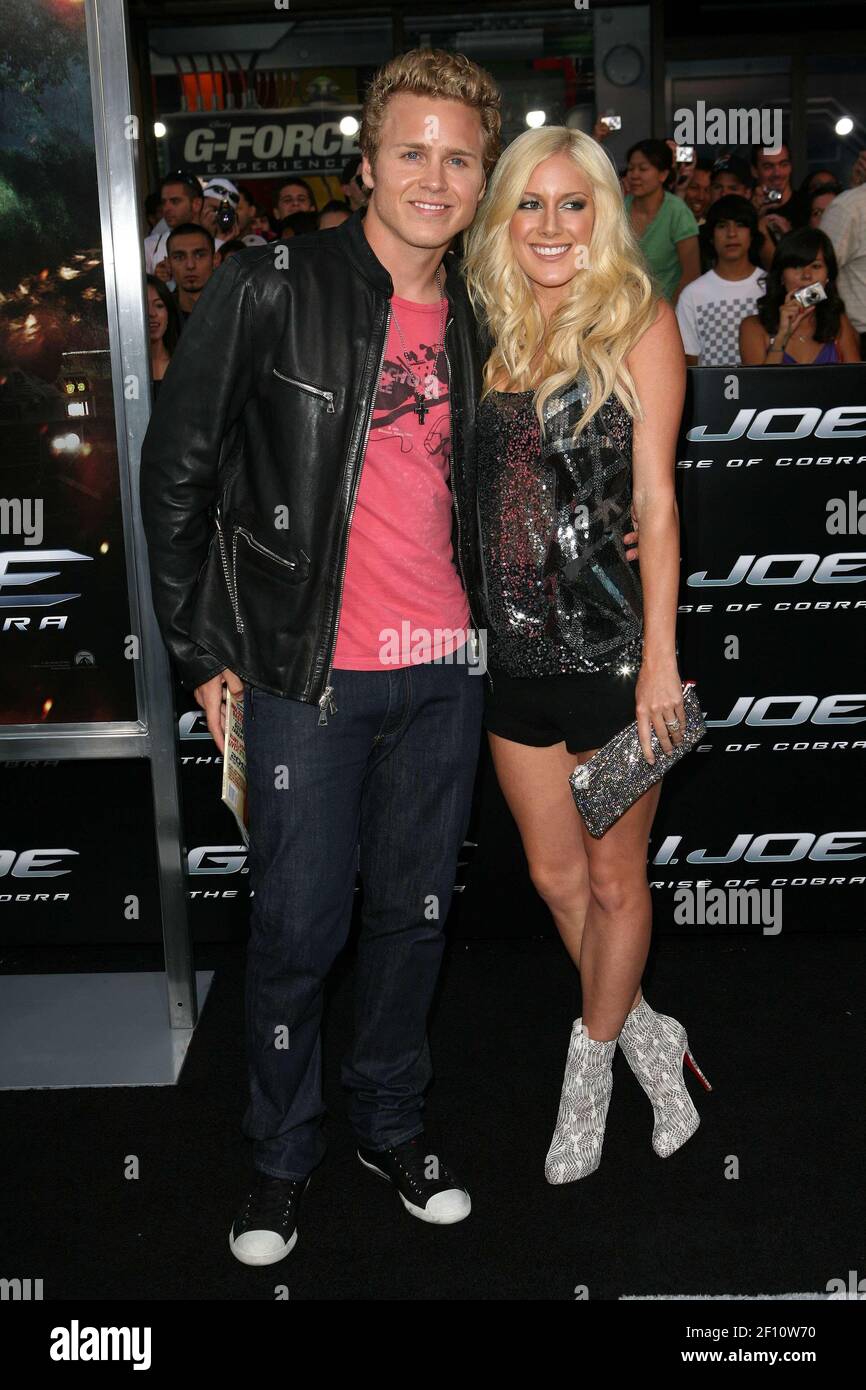06 August 2009- Hollywood, California- Spencer Pratt and girlfriend ...