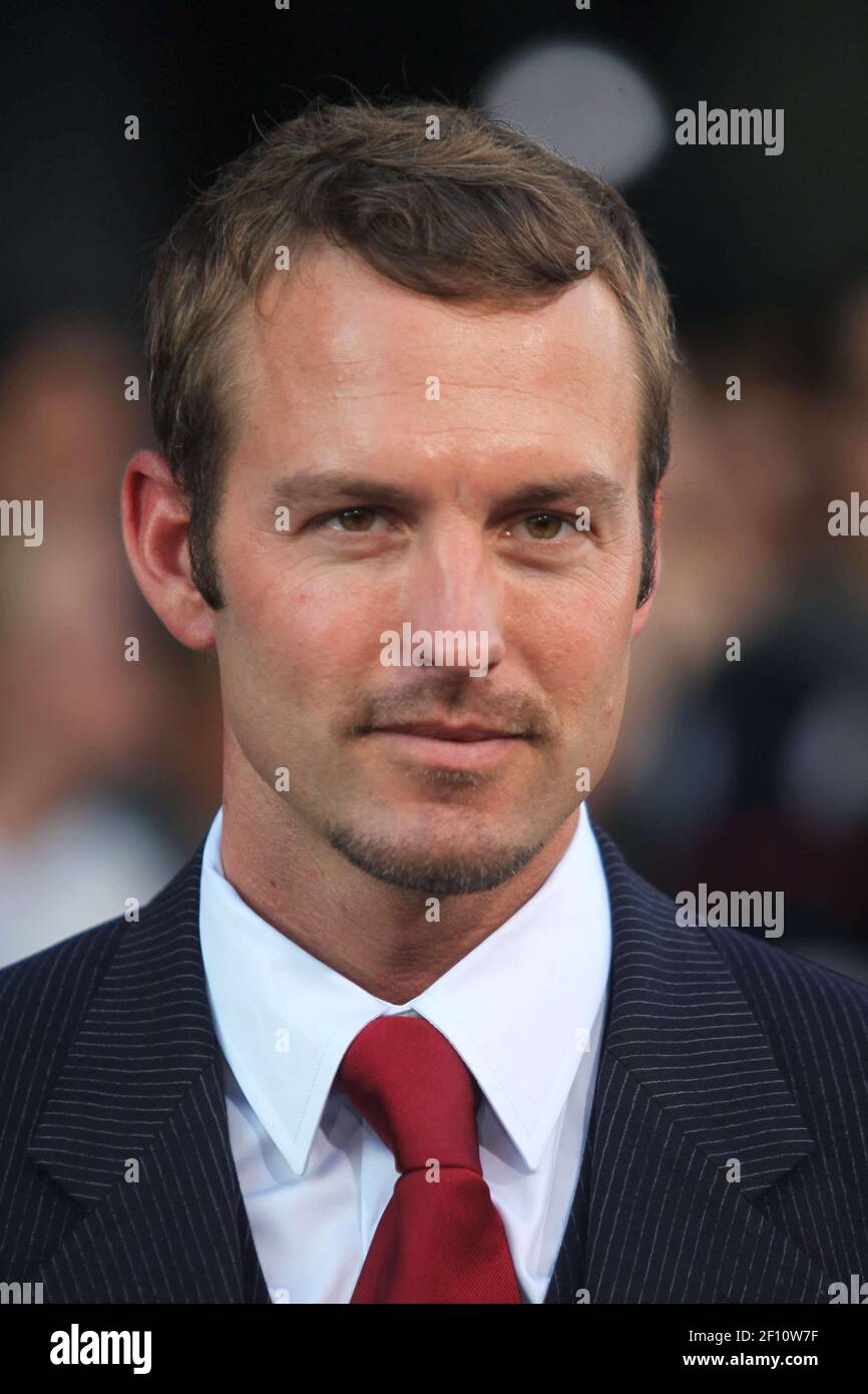 06 August 2009- Hollywood, California- Actor Gunner Wright arrives at a ...