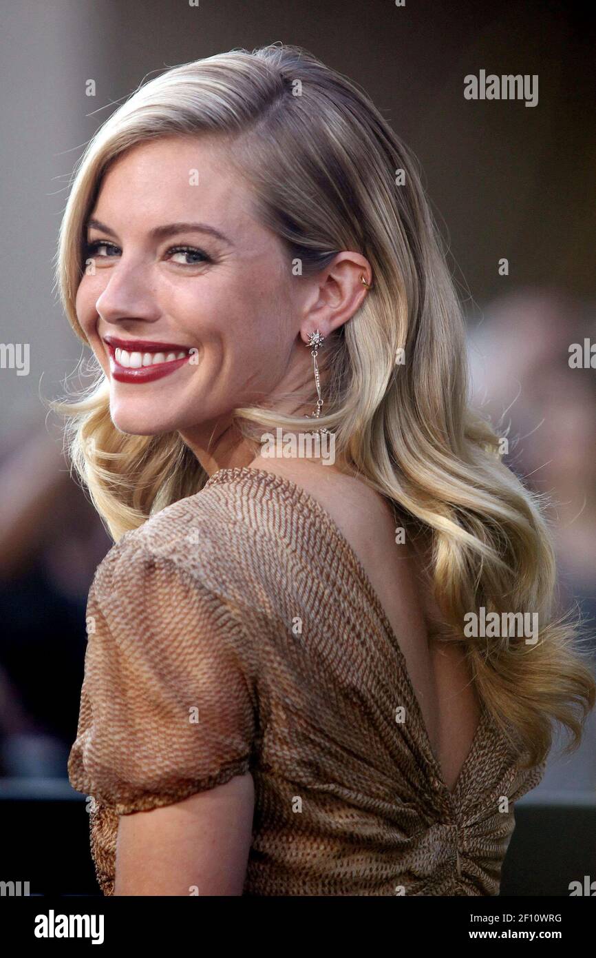 06 August 2009Ã Hollywood, CaliforniaÃ Actress Sienna Miller arrives at ...