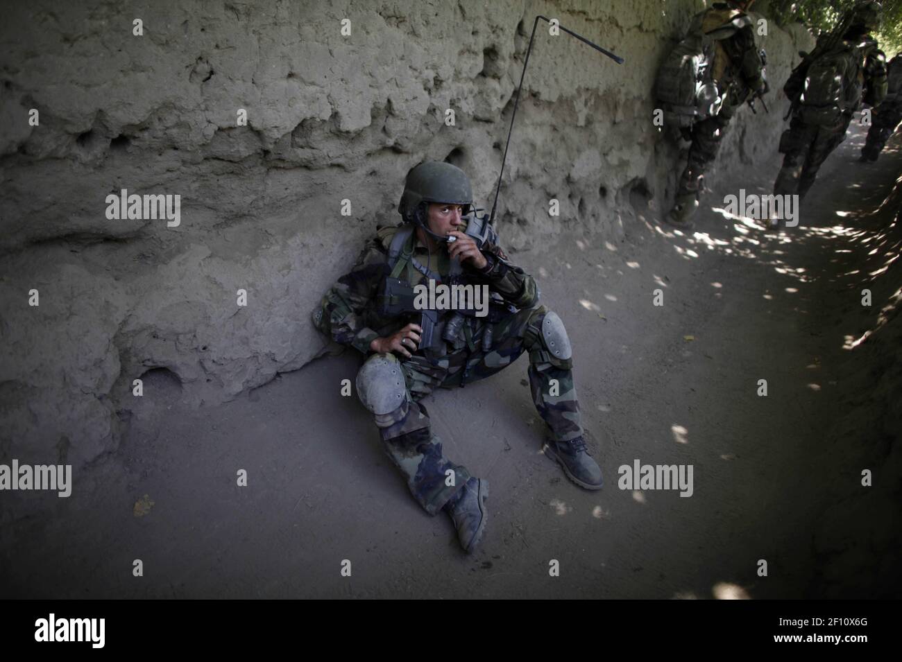 10 August 2009 - Tagab, Afghanistan - Patrol of the french Army, 3rd ...