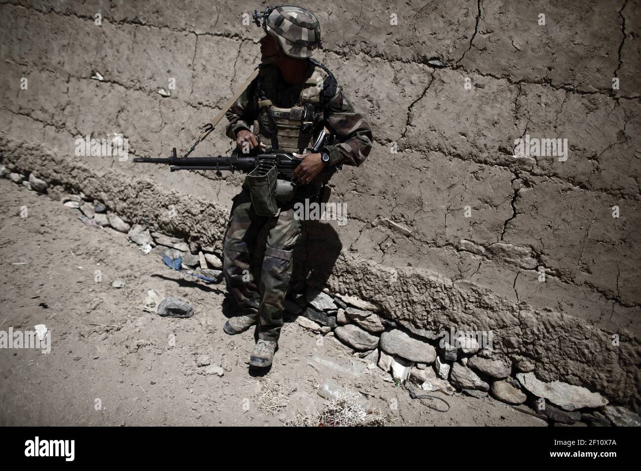 10 August 2009 - Tagab, Afghanistan - Patrol of the french Army, 3rd ...