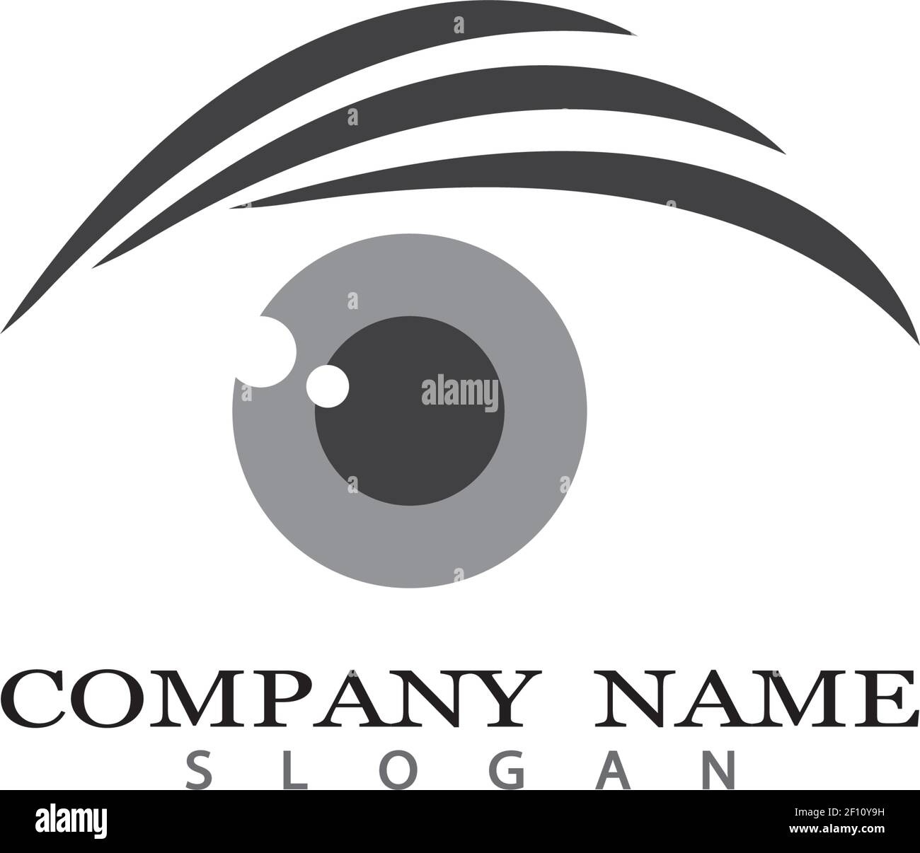 Eye logo template vector icon illustration design Stock Vector Image ...