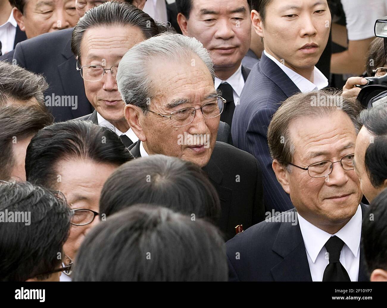 21 August 2009 - Seoul, South Korea : North Korean Kim Ki-Nam (Center ...