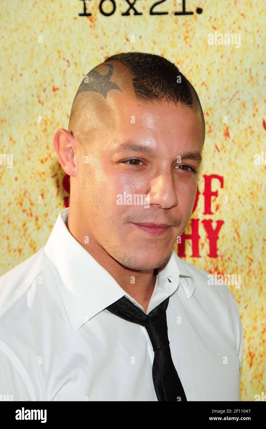 Theo Rossi. 23 August 2009, Los Angeles, CA. FX's "Sons of Anarchy ...