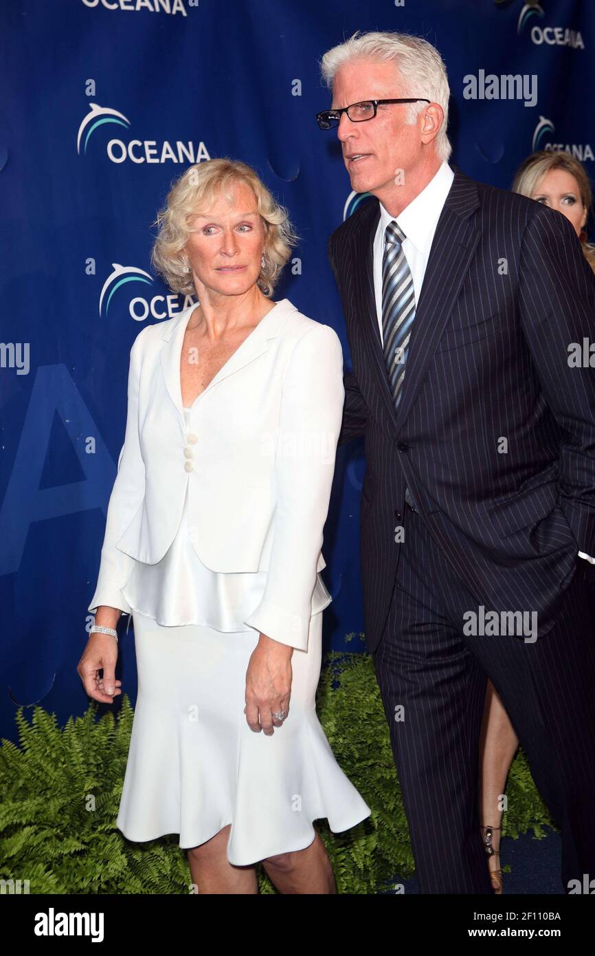 22 August 2009- Laguna Beach, California- Actors Glenn Close and Ted ...