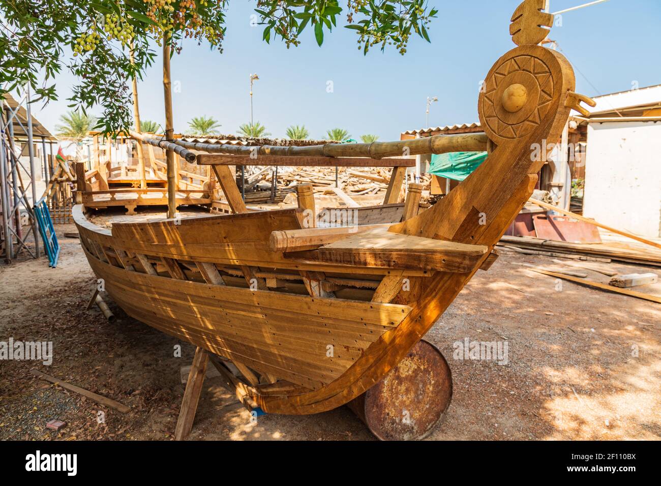 Dhow building yard hi-res stock photography and images - Alamy