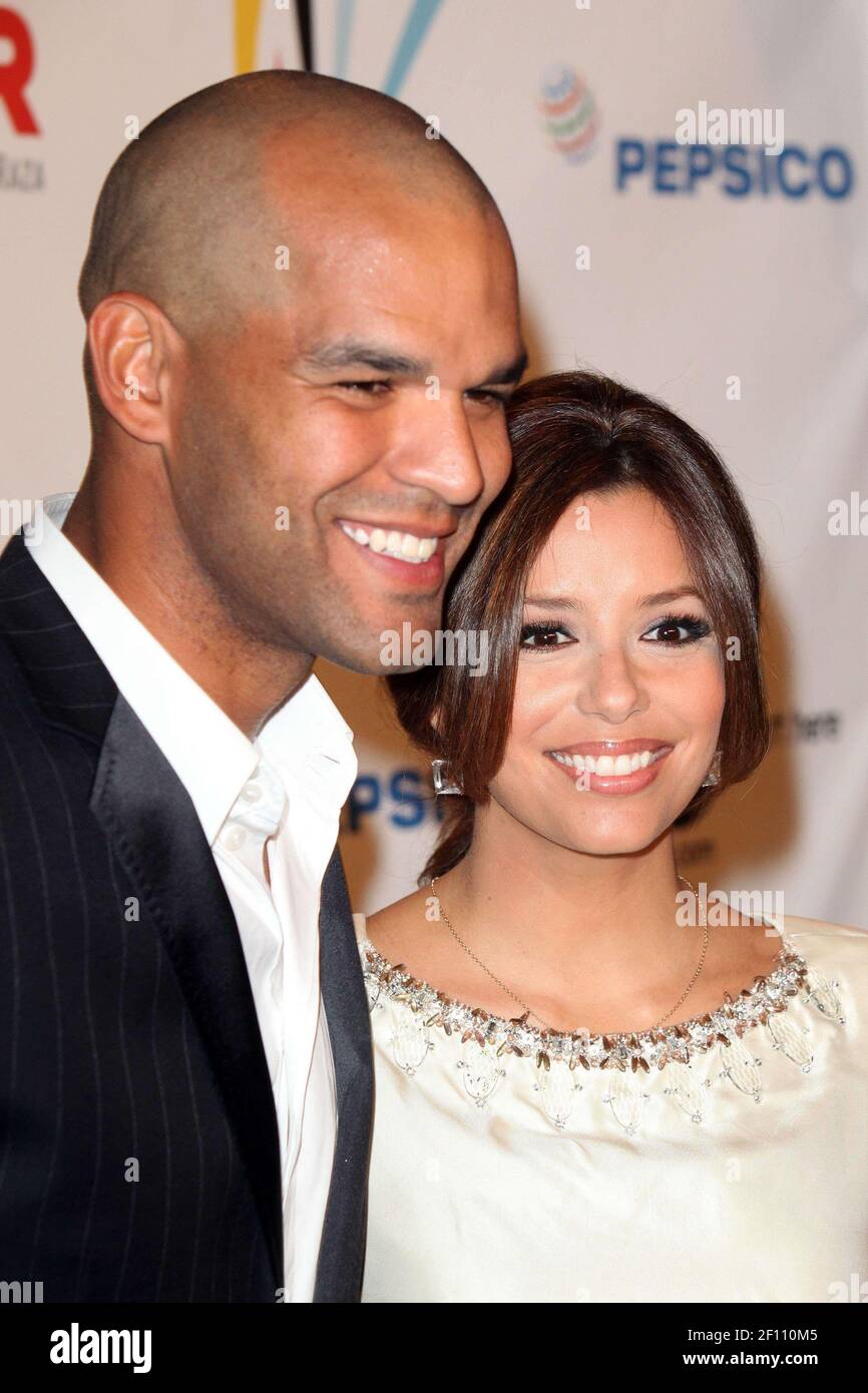 25 August 2009- Hollywood, California- Actors Amaury Nolasco and Eva ...