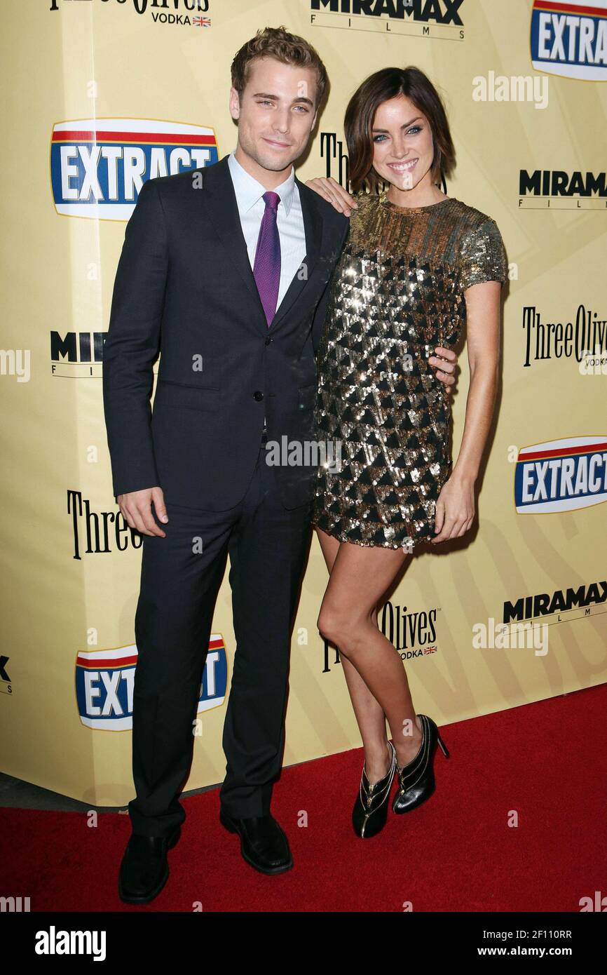 24 August 2009- Hollywood, California- Actors Jessica Stroup and Dustin ...