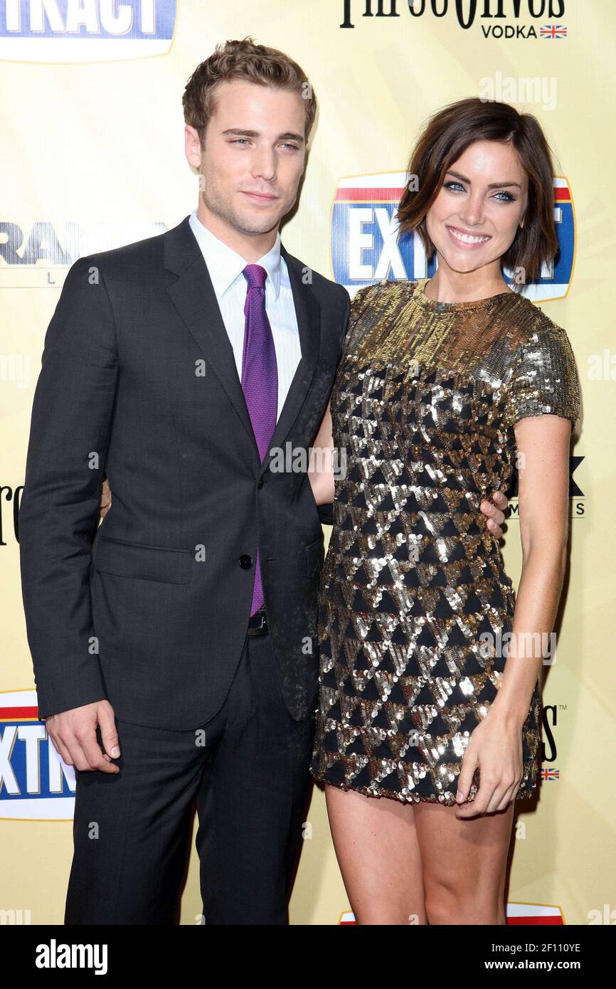 24 August 2009- Hollywood, California- Actors Jessica Stroup and Dustin ...