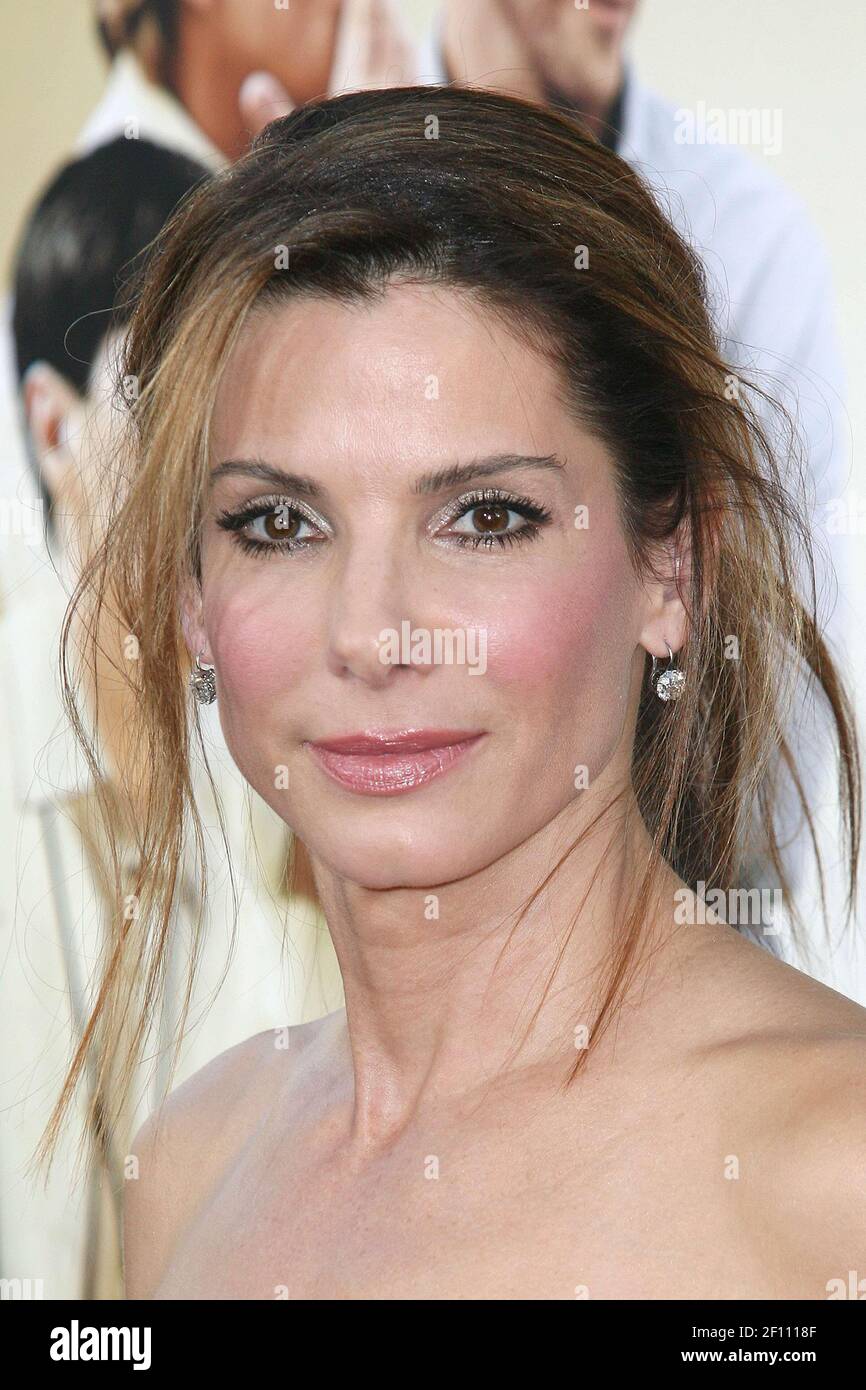 26 August 2009- Hollywood, California- Actress Sandra Bullock arrives ...