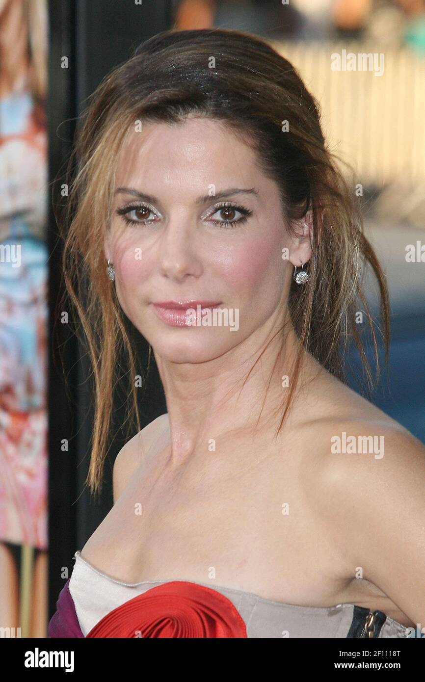 26 August 2009- Hollywood, California- Actress Sandra Bullock arrives ...